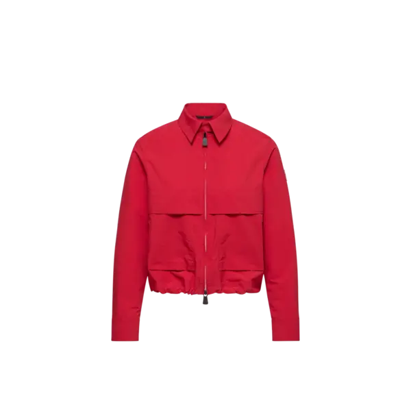 Moncler Technical Froissé Long Sleeve Shirt