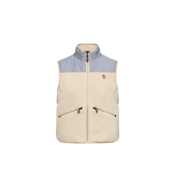 Moncler Teddy & Chambray Vest