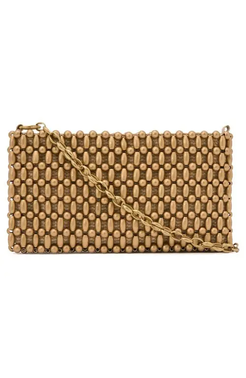 REISS Beatrix Beaded Clutch