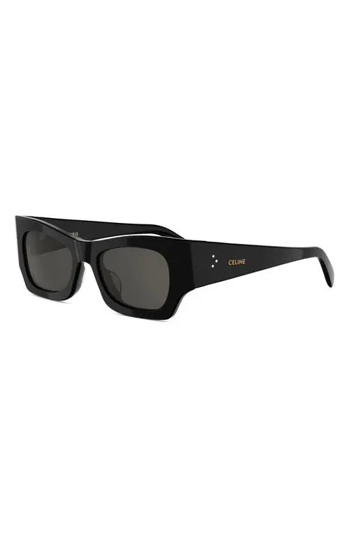 Celine 3 Dots 52mm Cat Eye Sunglasses