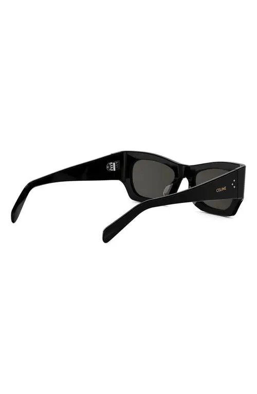 Celine 3 Dots 52mm Cat Eye Sunglasses