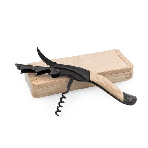 Legacy Barolo Waiter-style Corkscrew In Ashwood Box - Ash Wood