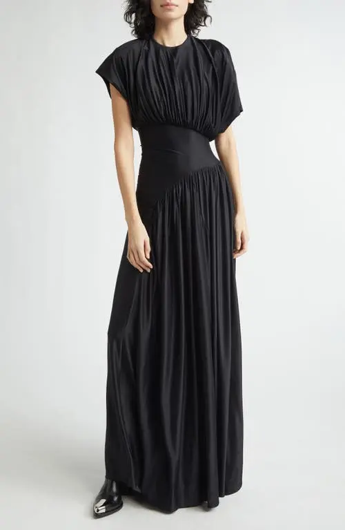 Rabanne Asymmetric Waist Panel Dress