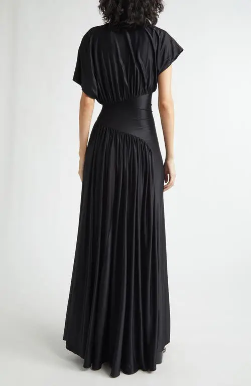 Rabanne Asymmetric Waist Panel Dress