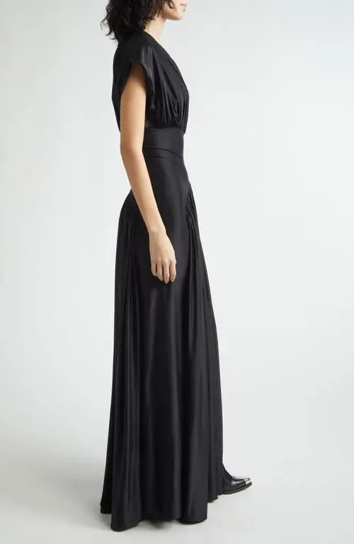 Rabanne Asymmetric Waist Panel Dress