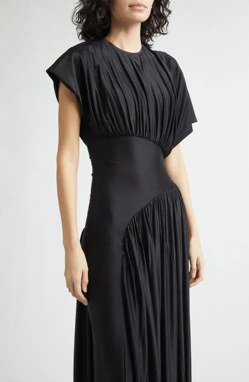 Rabanne Asymmetric Waist Panel Dress