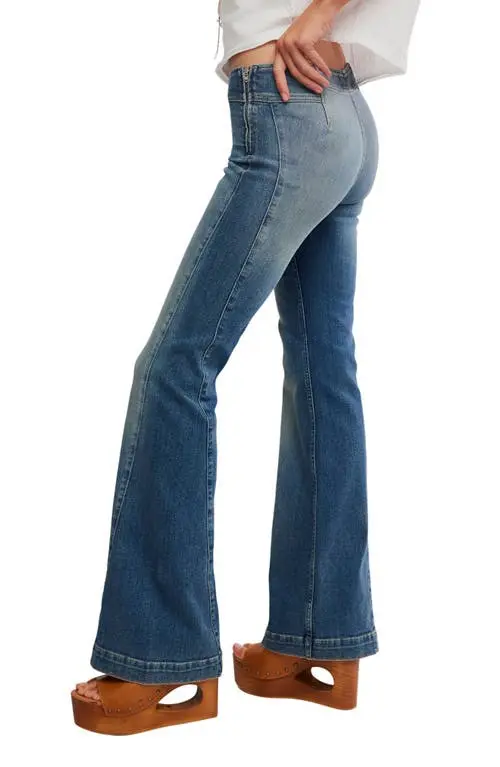 Free People Alamo High Waist Flare Jeans