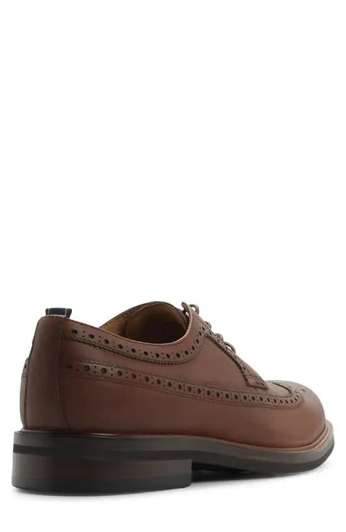 Brooks Brothers Brookfield Brogue Oxford - Brown