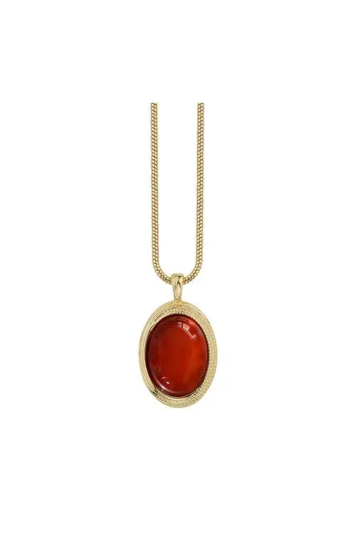 RETRO CHIC Babylon Necklace - Red