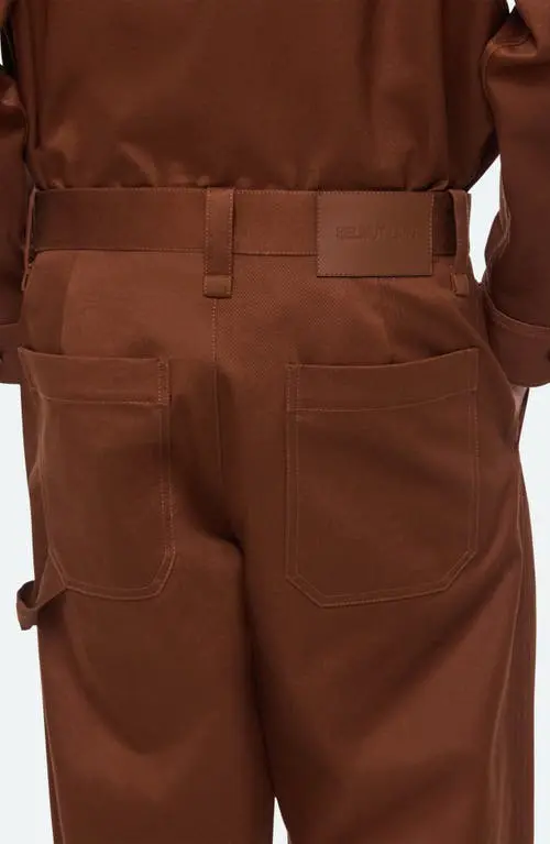 Helmut Lang Cotton Chino Pants - Bourbon