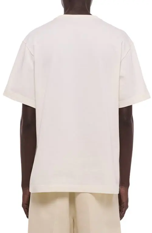 Helmut Lang Check Logo Graphic T-shirt