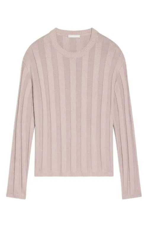 Helmut Lang Oversized Ribbed Crewneck Sweater