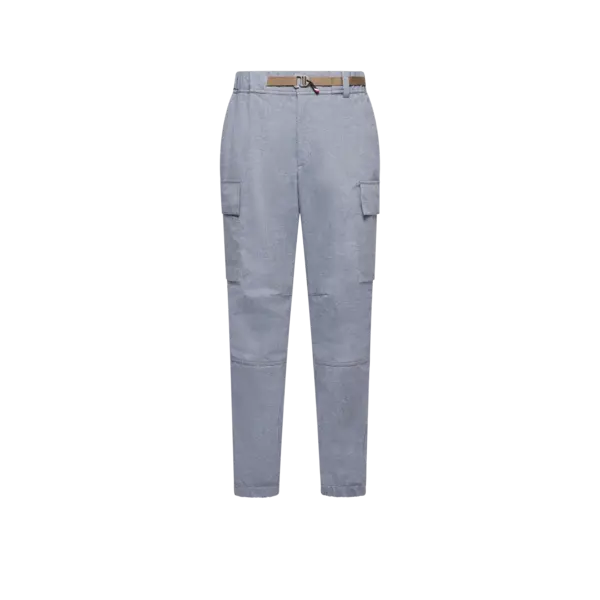 Moncler Chambray Jogging Trousers - Blue