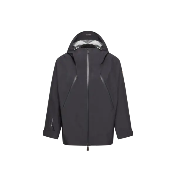 Moncler Santec Gore-tex Hooded Jacket - Blue