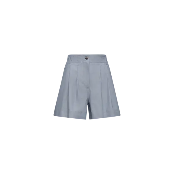 Moncler Chambray Shorts - Blue