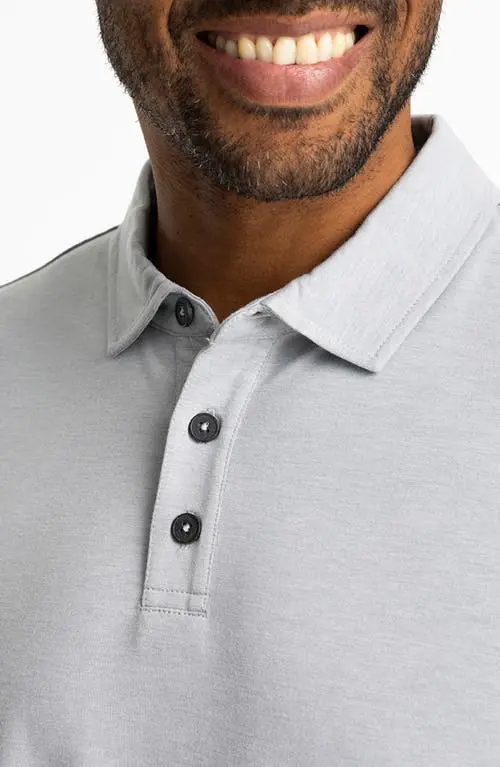 FREE FLY Flex Polo Ii - Heather Aspen Grey