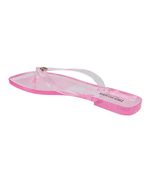 True Religion Lola Jelly Flip Flop Sandal - Pink