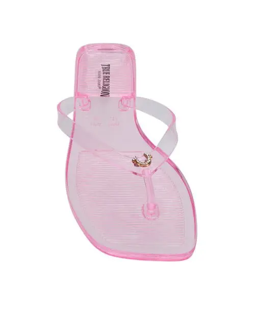 True Religion Lola Jelly Flip Flop Sandal - Pink