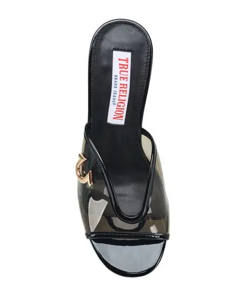 True Religion Pvc Open-toe High Heel