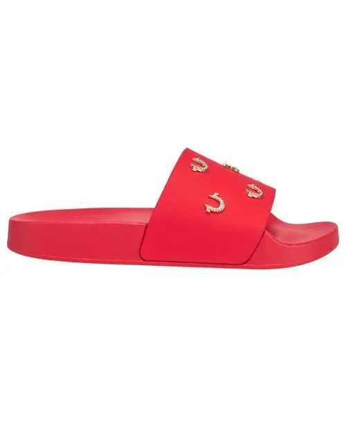 True Religion Kash Pool Slide - Red