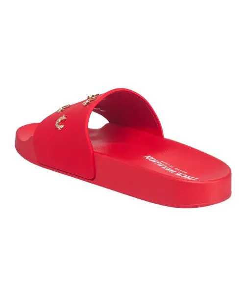 True Religion Kash Pool Slide - Red