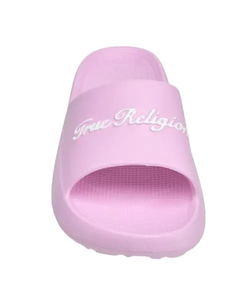 True Religion Foxy Logo Slide - Pink