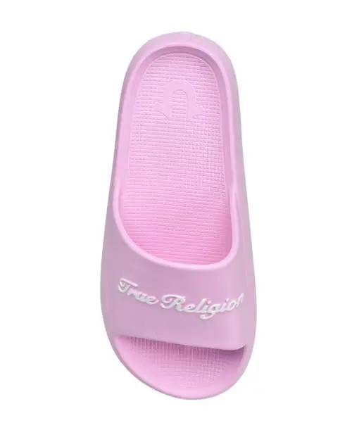 True Religion Foxy Logo Slide - Pink