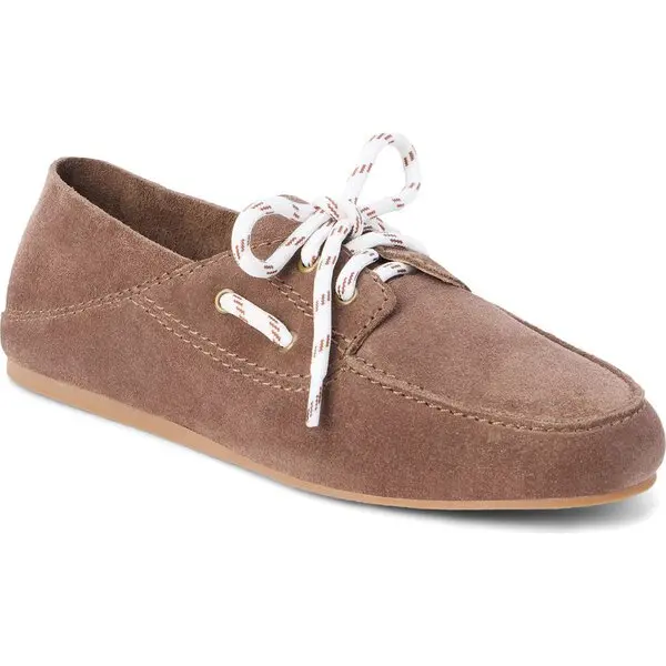 Matisse Petra Lace-up Sneakers - Mushroom Suede