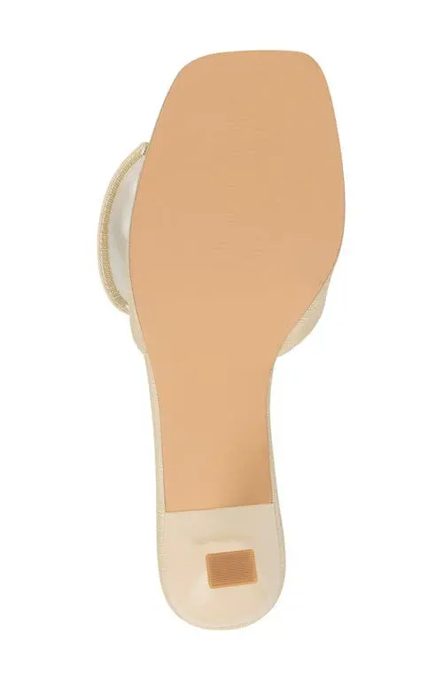 Matisse Pompano Kitten Heel Slide Sandal - Natural