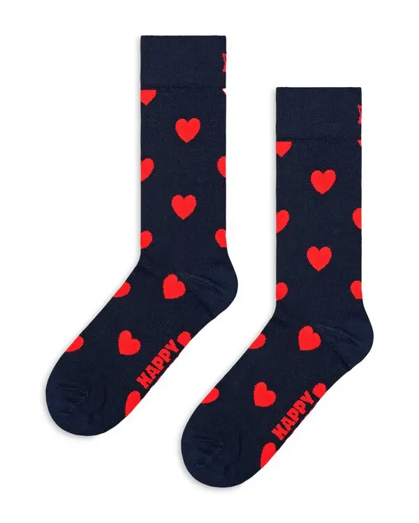 Happy Socks Set Of Two Patterned Crew Socks