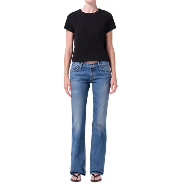 AGOLDE Low Rise Boot-cut Jeans - Margin
