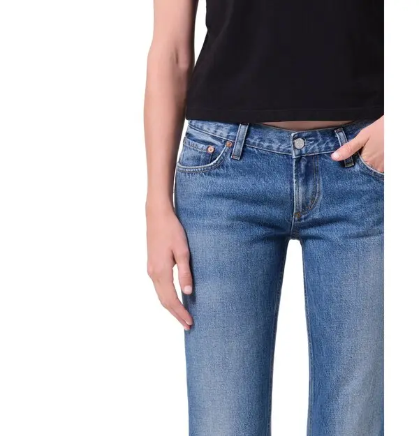 AGOLDE Low Rise Boot-cut Jeans - Margin
