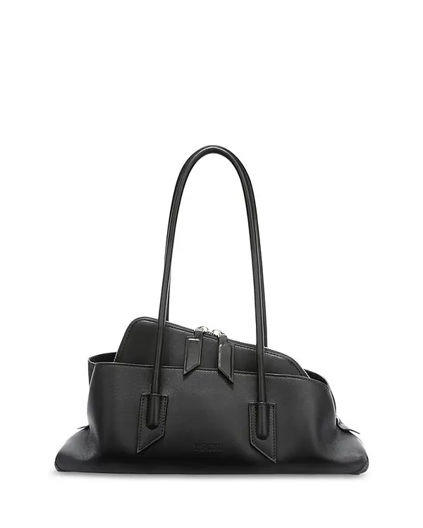 Attico La Passeggiata Small Top Handle Bag - Black