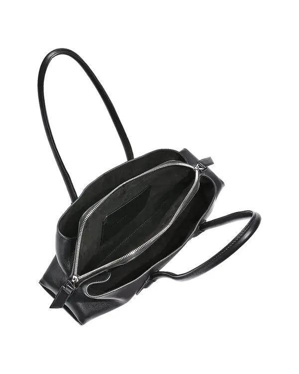 Attico La Passeggiata Small Top Handle Bag - Black