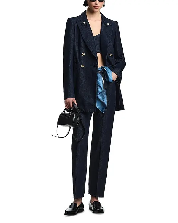 Emporio Armani Double-breasted Blazer - Solid Medium