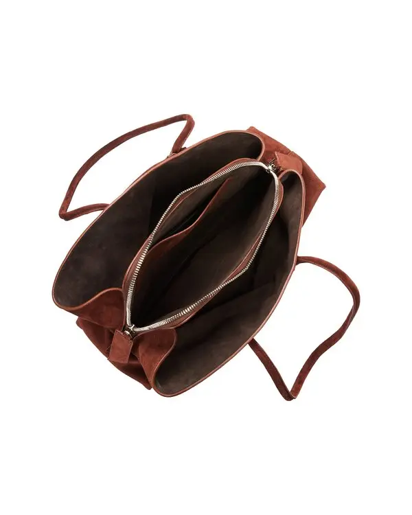 Attico La Passeggiata Medium Top Handle Bag - Chocolate