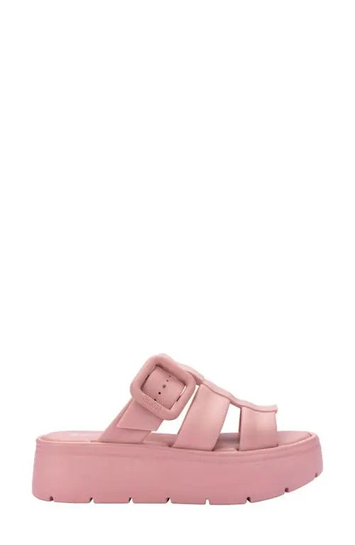 Melissa Platform Buckle Strap Sandals - Pink