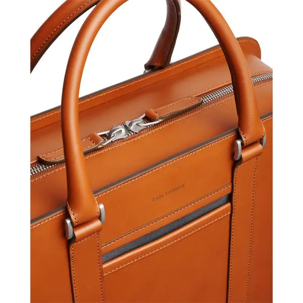 CARL FRIEDRIK Palissy Overnight Bag - Cognac