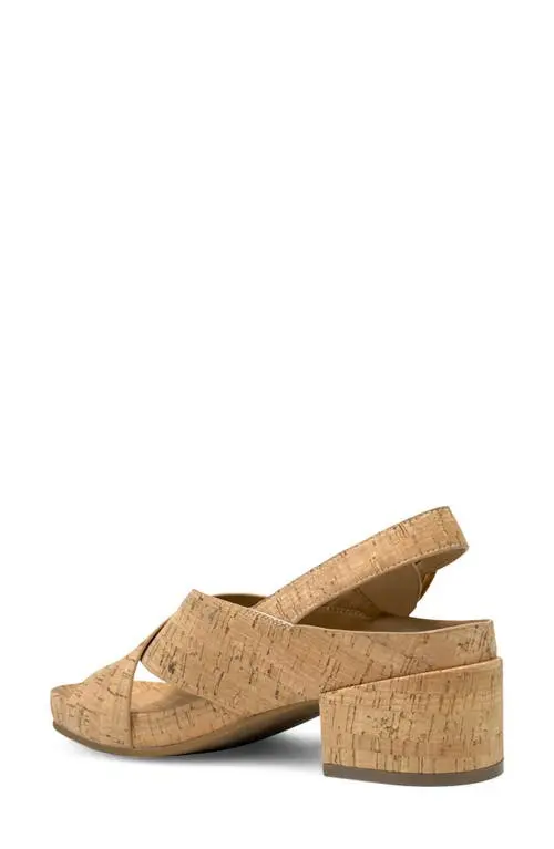 Aerosoles Chrystie Slingback Sandal - Natural