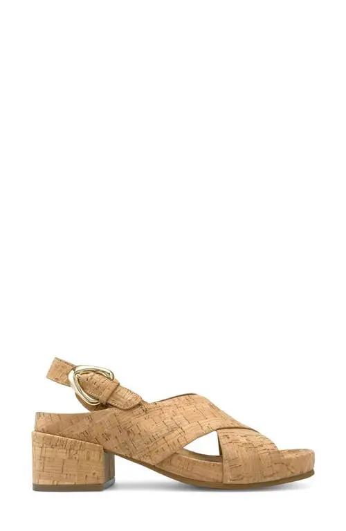 Aerosoles Chrystie Slingback Sandal - Natural