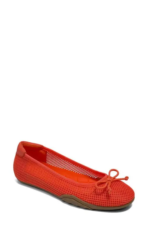 Aerosoles Mesh Ballet Flat - Orange