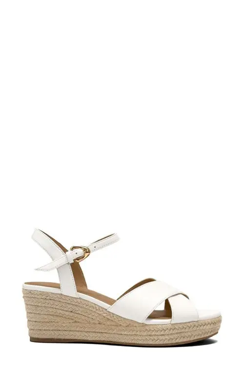 Aerosoles Casarina Platform Wedge Sandal - White