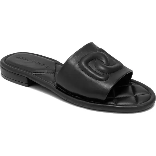 Aerosoles Jilda Slide Sandal - Black