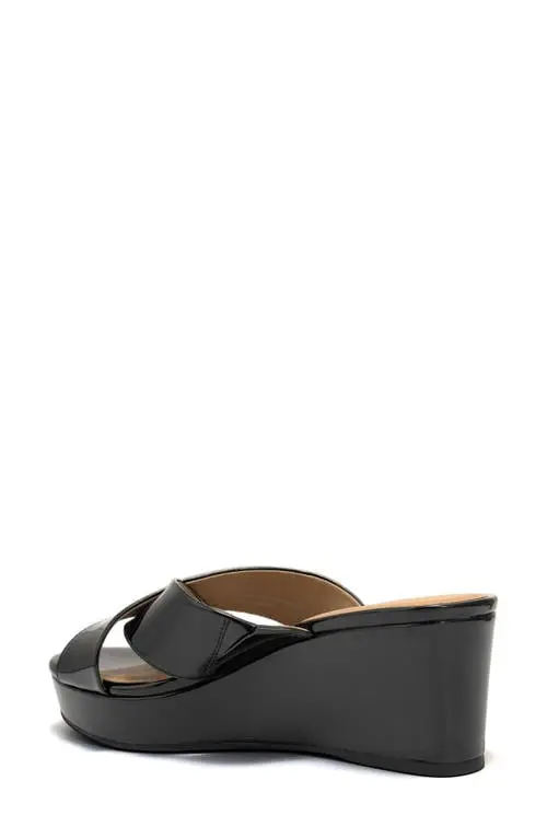 Aerosoles Cruis Platform Wedge Sandal - Black