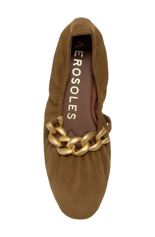 Aerosoles Amina Ballet Flat - Tobacco