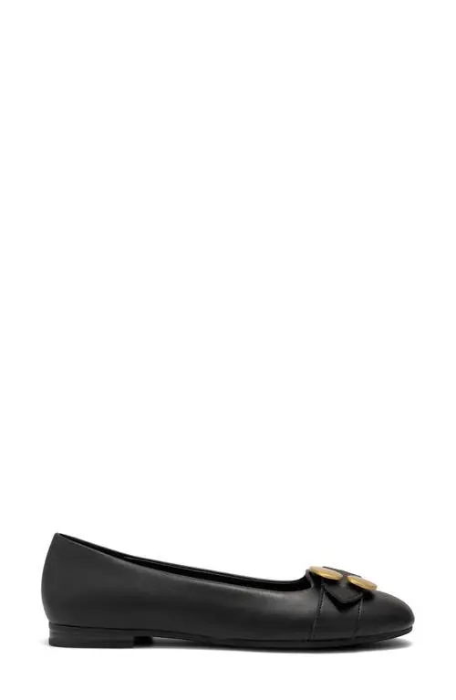 Aerosoles Paradise Buckle Flat - Black
