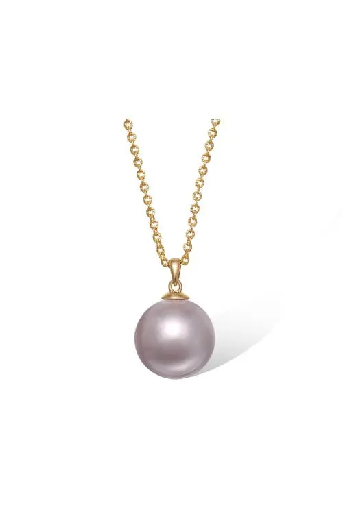 RETRO CHIC Shell-pearl Necklace - Pink