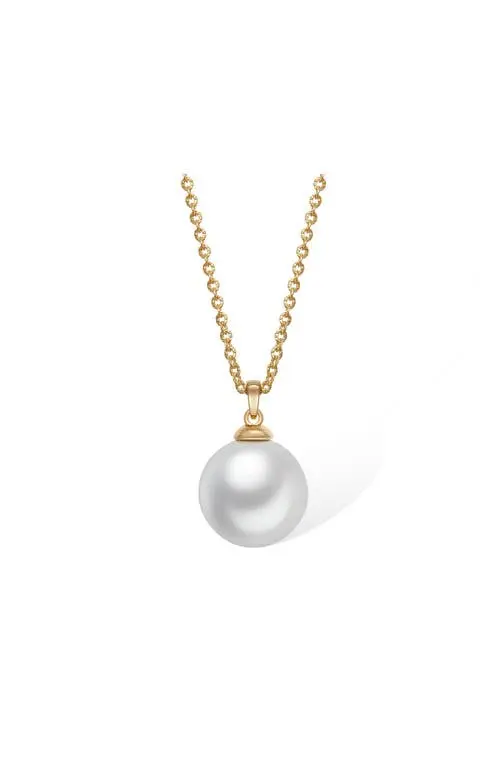 RETRO CHIC Shell-pearl Necklace - White
