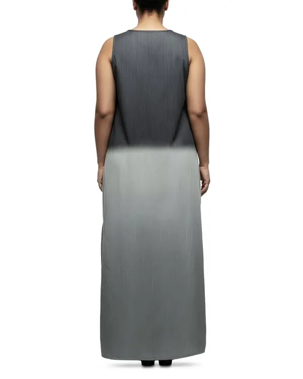 STANDARDS & PRACTICES Plus Dip Dye Sleeveless Tank Maxi Dress