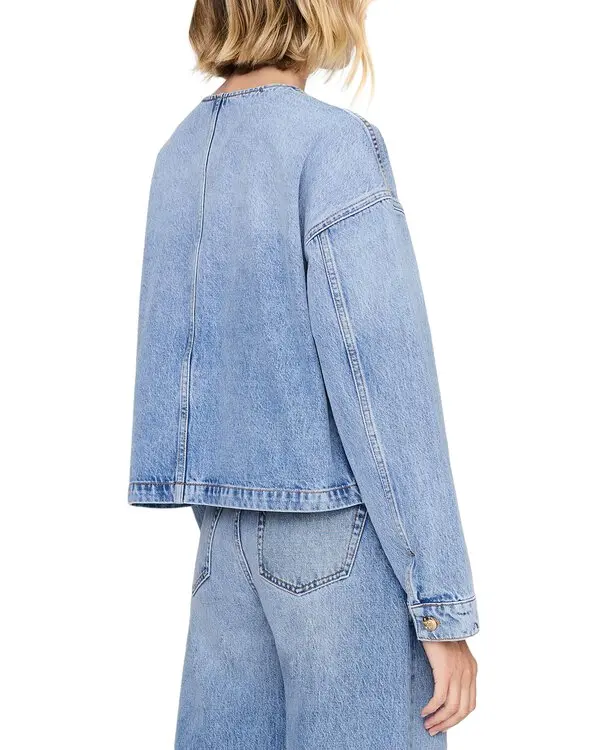 ANINE BING Blanche Jacket - Washed Blue